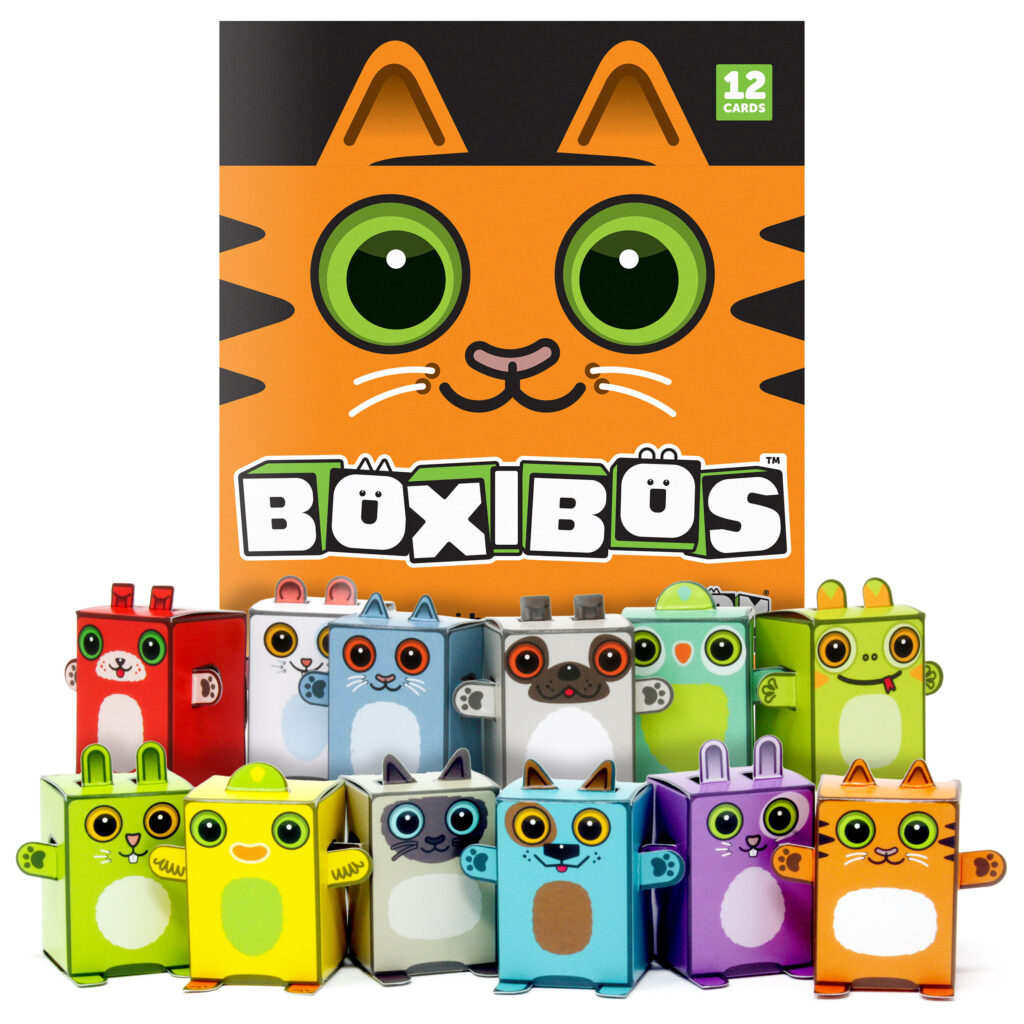 Box Buddies | Easy-build collectible paper toys