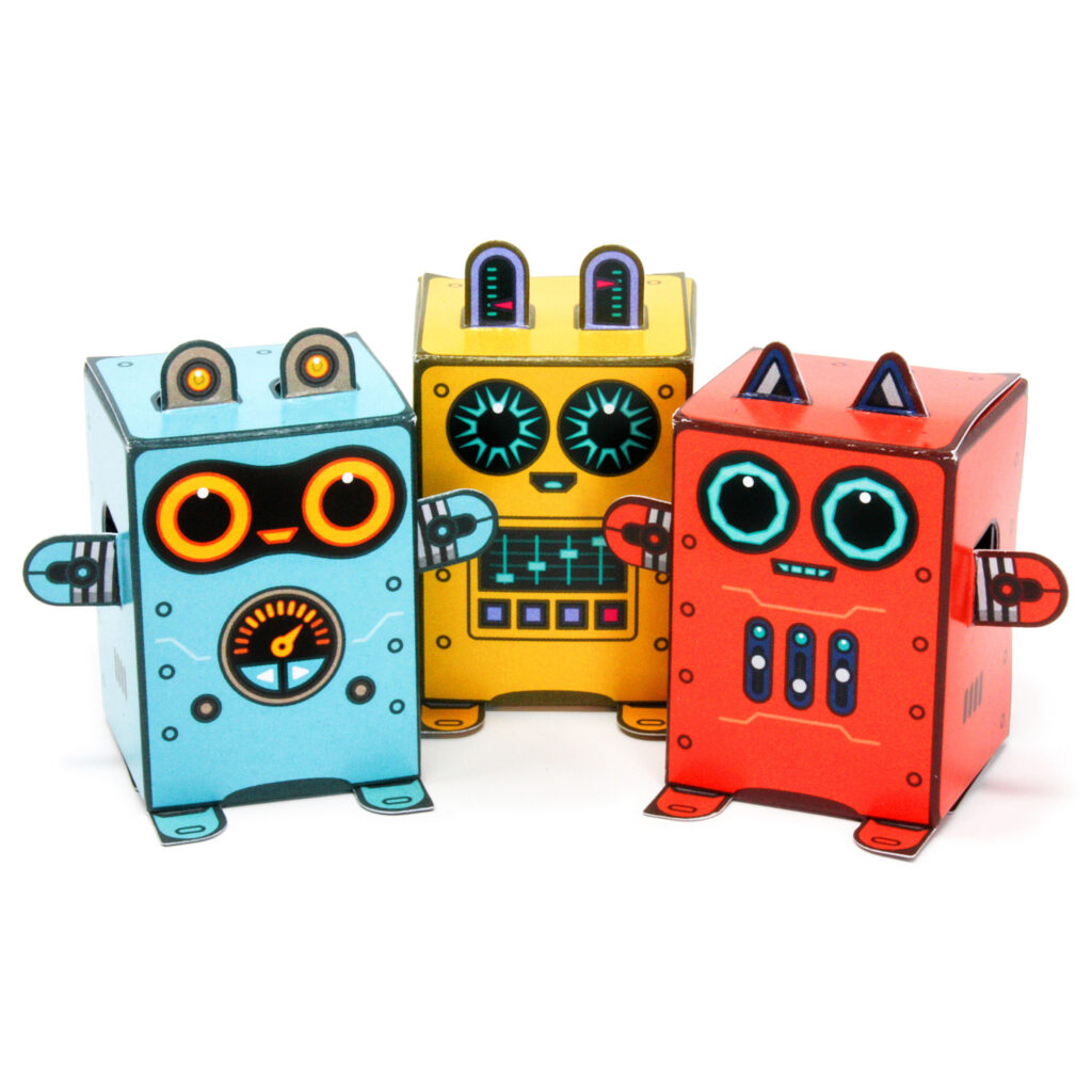 Box Buddies Boxibos Robots | Box Buddies