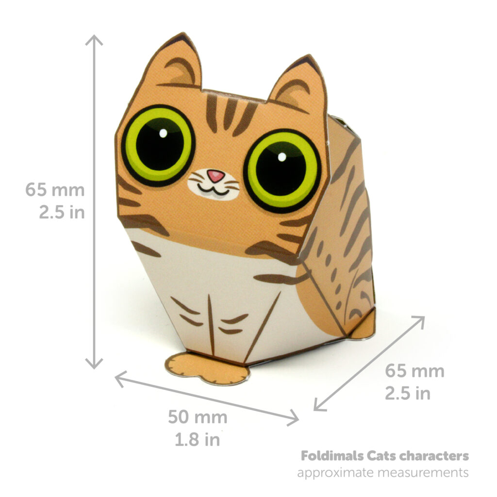 Box Buddies Foldimals Cats | Box Buddies