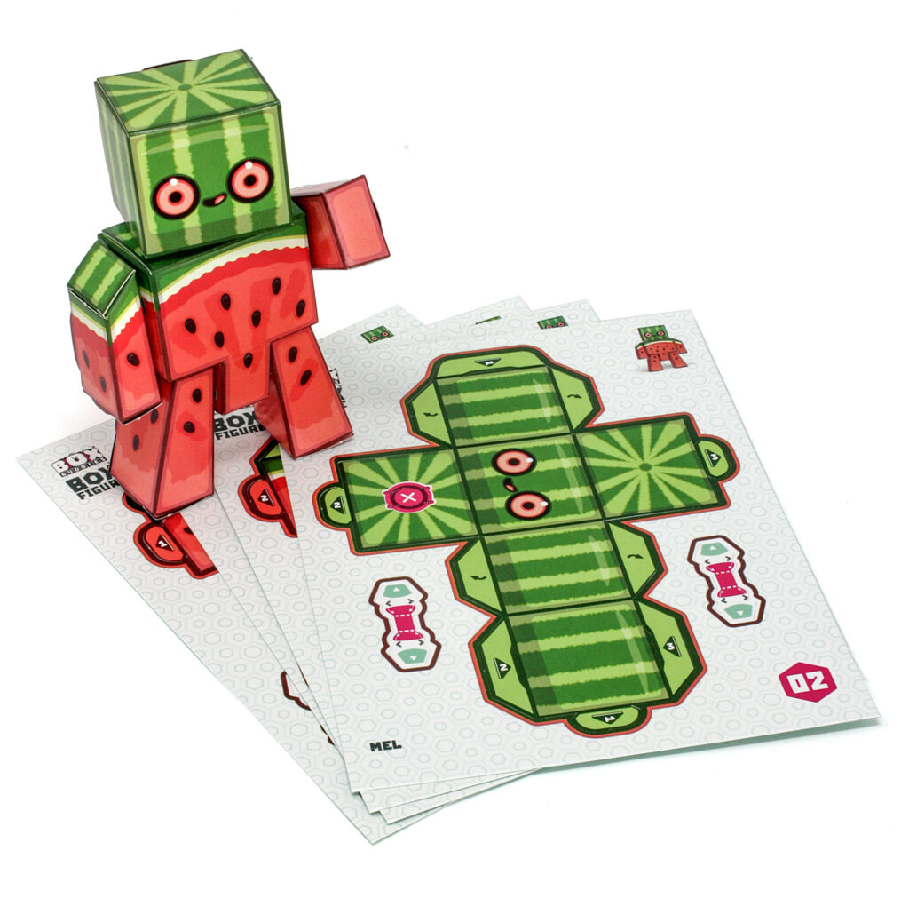 Box Buddies Box Figure 02 Mel | Box Buddies