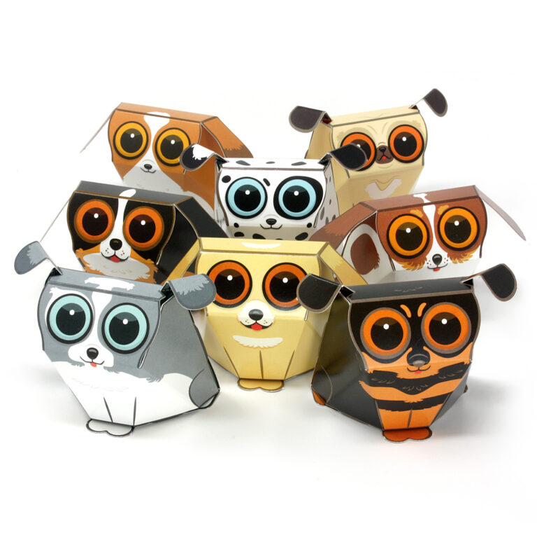 Foldimals Animal Paper Toys | Box Buddies