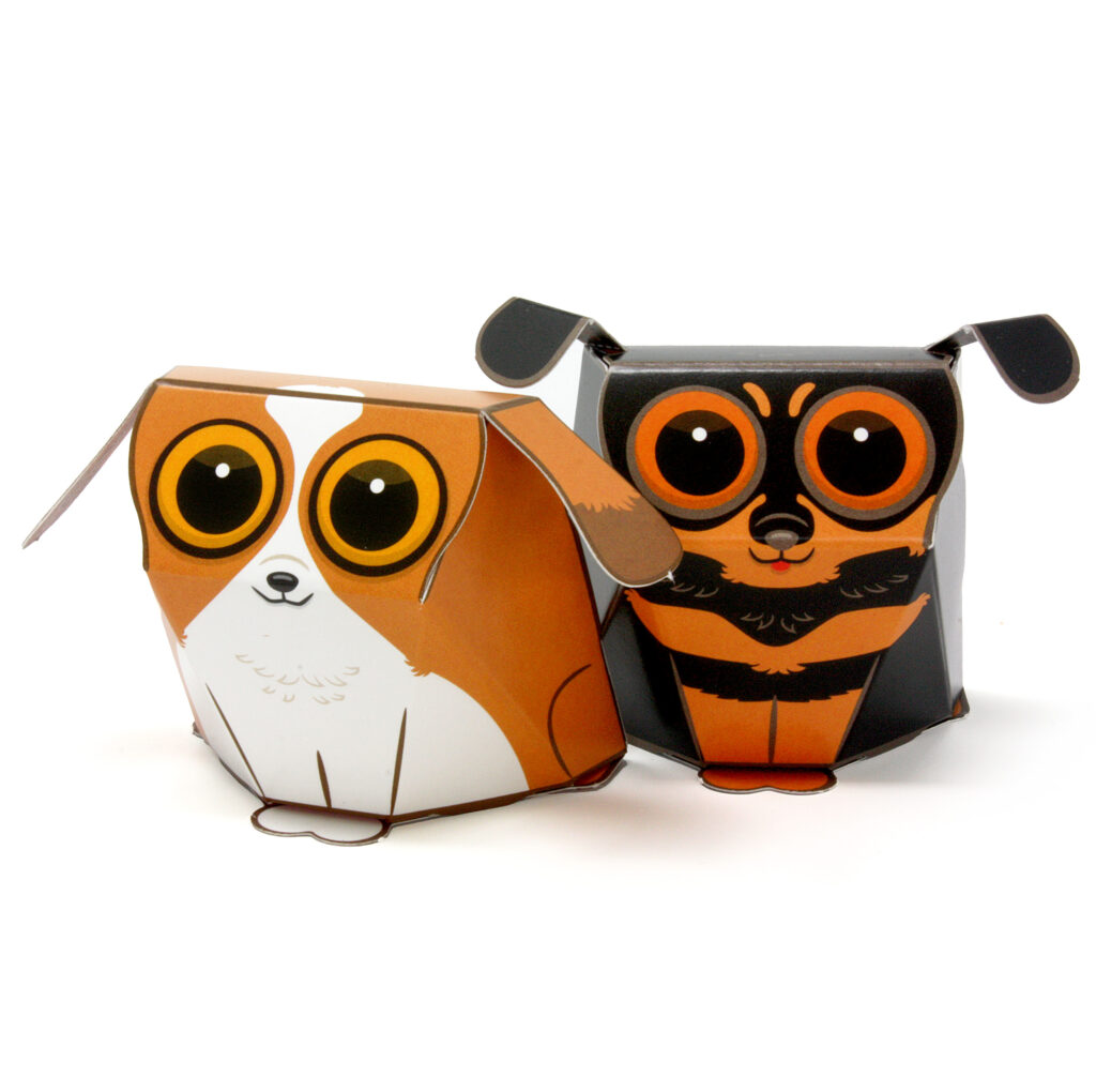 Foldimals Animal Paper Toys | Box Buddies