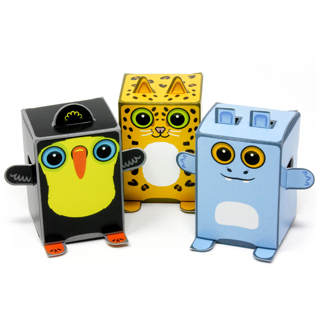 Box Buddies Boxibos Animals | Box Buddies