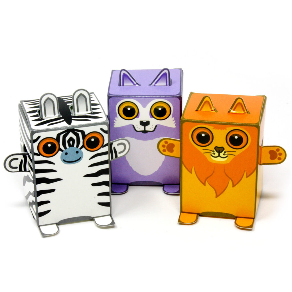 Box Buddies Boxibos Animals | Box Buddies
