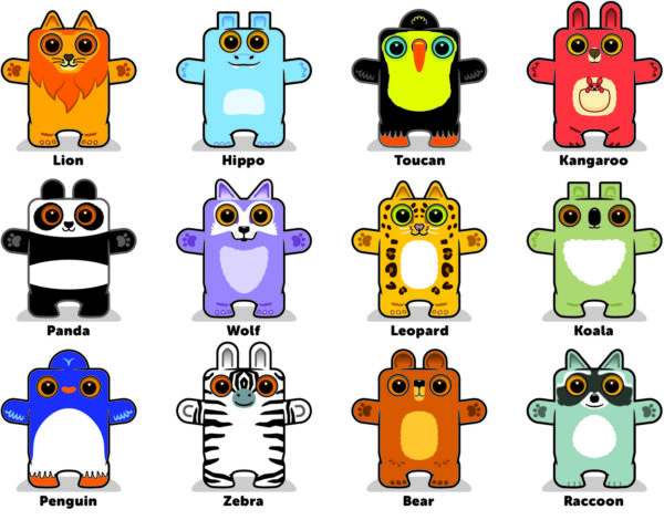 Boxibos Mini Box Paper Toys | Box Buddies