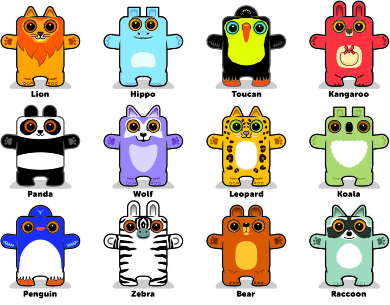 Boxibos Mini Box Paper Toys | Box Buddies